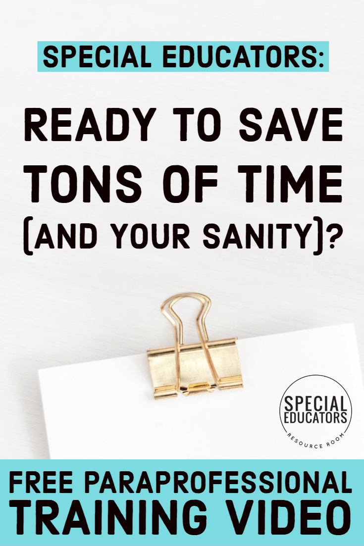 Paraprofessional Training Manual - Positively Learning