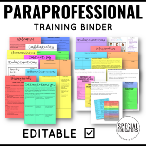 Paraprofessional Training Manual - Positively Learning