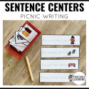 Picnic Writing Centers - Positively Learning