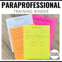 Paraprofessional Training Manual - Positively Learning