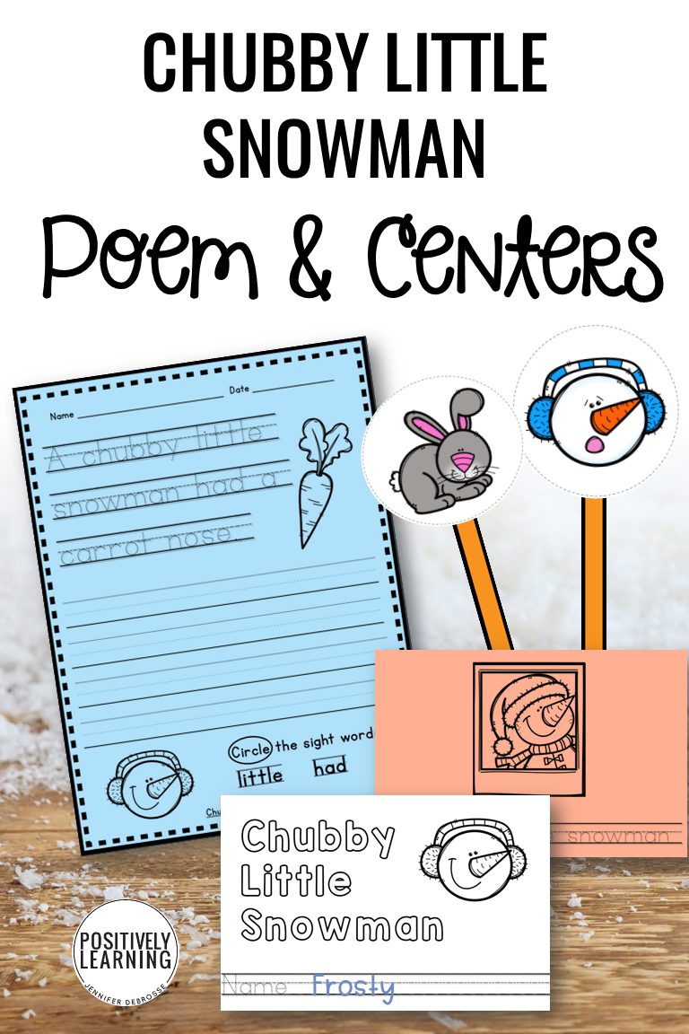 Chubby Little Snowman - Positively Learning