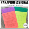 Paraprofessional Training Manual - Positively Learning