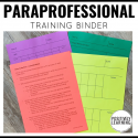 Paraprofessional Training Manual - Positively Learning