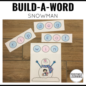 Build a Snowman Worksheets - Positively Learning