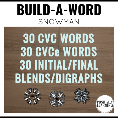 Build a Snowman Worksheets - Positively Learning