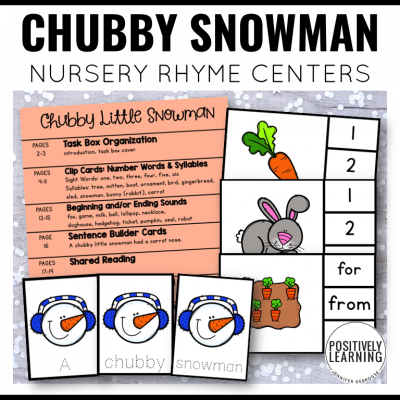 Chubby Little Snowman - Positively Learning