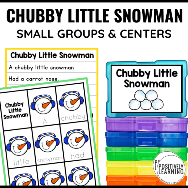 Twinkle Twinkle Little Star Centers - Positively Learning