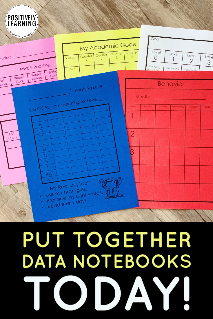 Student Data Tracking Sheets - Positively Learning