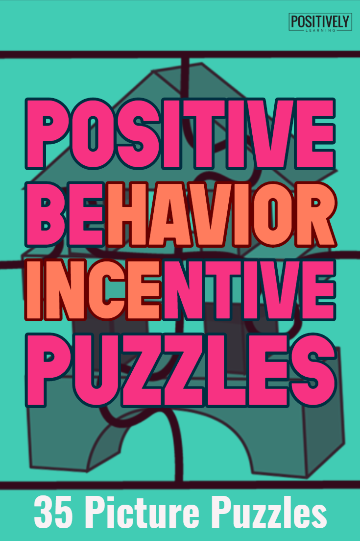 Positive Behavior Puzzle Charts - Positively Learning