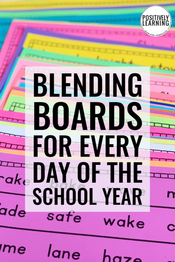 Phonics Blending Boards - Positively Learning