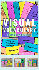 Compound Words Visual Vocabulary - Positively Learning