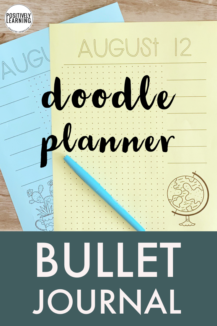 Doodle Planner for Teachers - Positively Learning