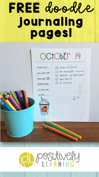 Doodle Planner for Teachers - Positively Learning
