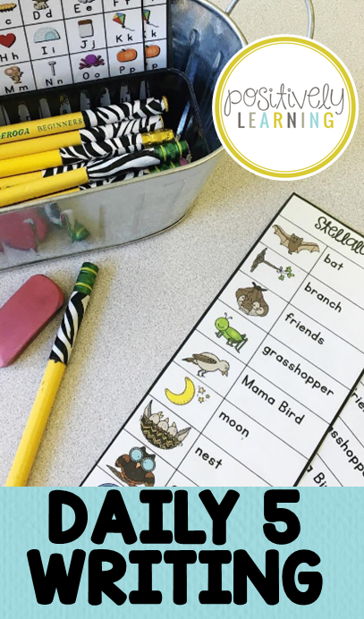 Work on Writing Lists - Positively Learning