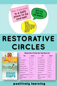 Restorative Practice Circles for K-2 - Positively Learning
