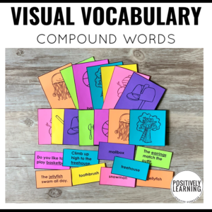 Compound Words Visual Vocabulary - Positively Learning