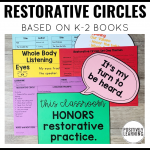 Restorative Practice Circles for K-2 - Positively Learning