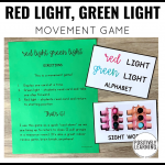 Red Light Green Light Sight Words Games - Positively Learning