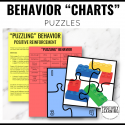 Positive Behavior Puzzle Charts - Positively Learning