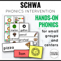 Schwa Activities - Positively Learning