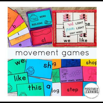 Alphabet Movement Activities - Positively Learning