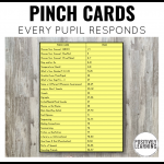 Student Response Cards - Positively Learning