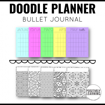 Doodle Planner for Teachers - Positively Learning