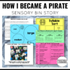 How I Became a Pirate Sensory Bin - Positively Learning
