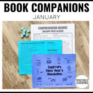 January Book Companions - Positively Learning