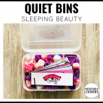 Sleeping Beauty Quiet Bins Independent Work - Positively Learning