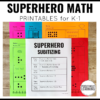 Superhero Math - Positively Learning