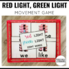 Red Light Green Light Sight Words Games - Positively Learning