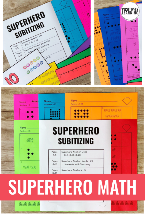 Superhero Math - Positively Learning