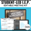 Student Led IEP Meeting Kit - Positively Learning