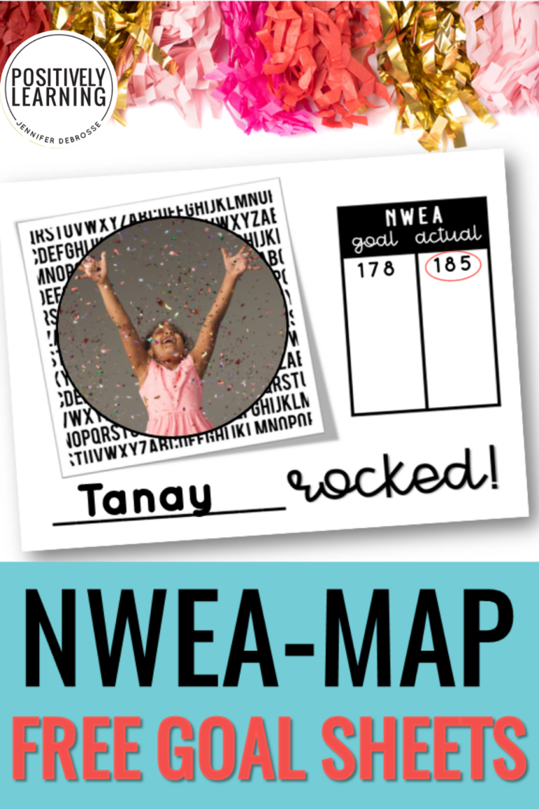 NWEA MAP Free Goal Tracker - Positively Learning