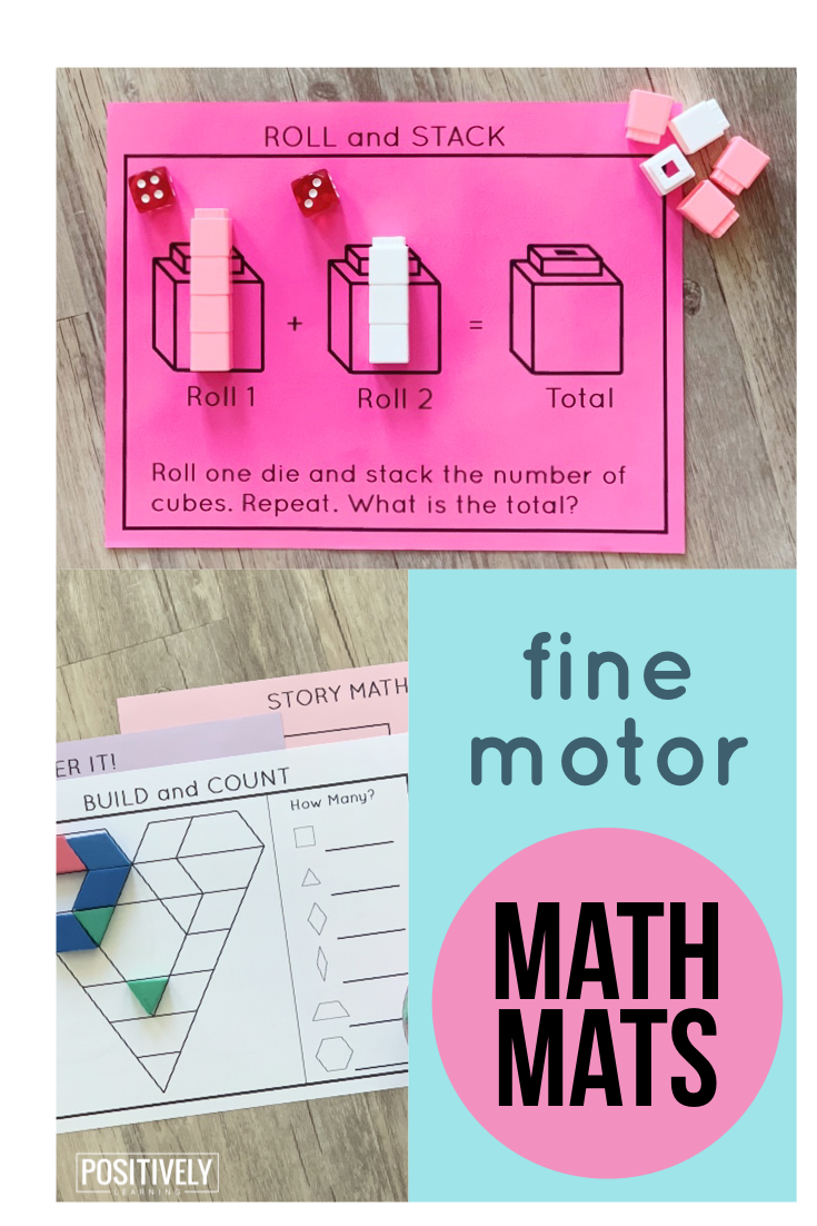 Math Mats for the Year - Positively Learning