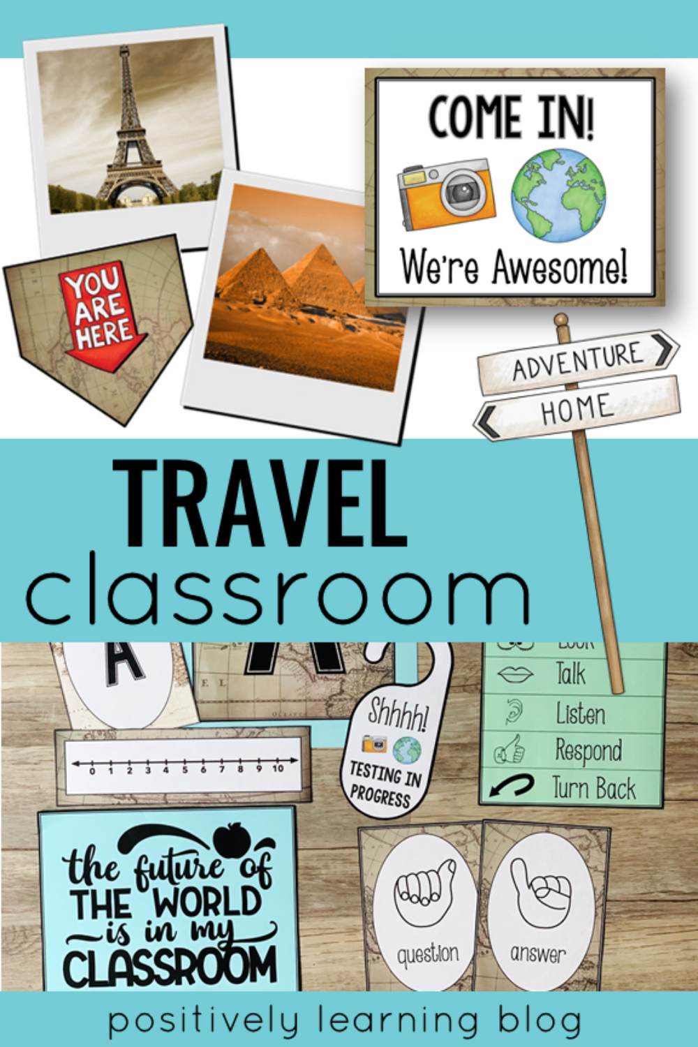 Travel Theme Classroom - Positively Learning