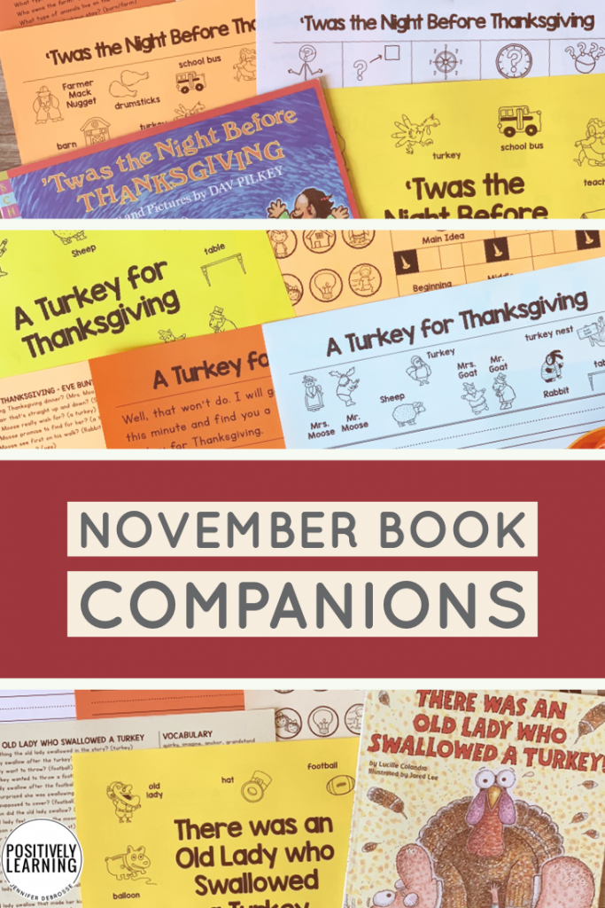 November Book Companions - Positively Learning
