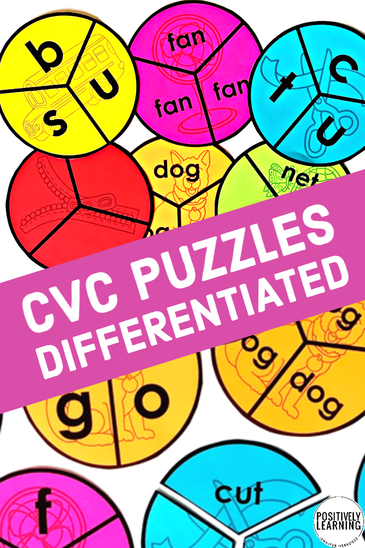 CVC Puzzles - Positively Learning