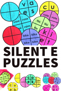 Silent E Puzzles - Positively Learning