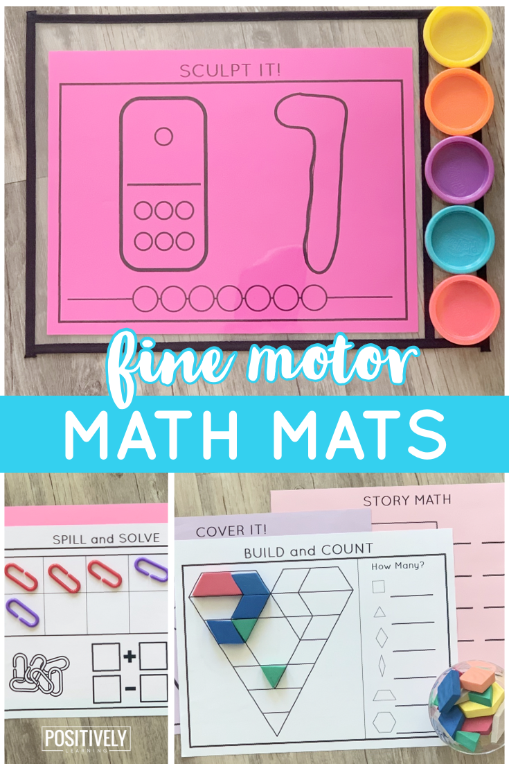 Math Mats for the Year - Positively Learning