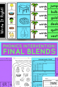 Final Blends Centers - Positively Learning