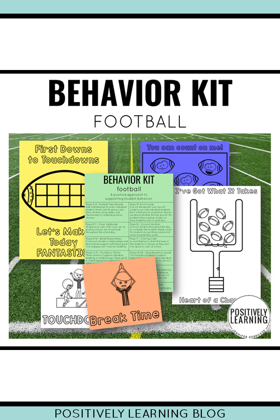 Football Behavior Kit - Positively Learning