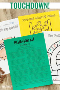 Football Behavior Kit - Positively Learning