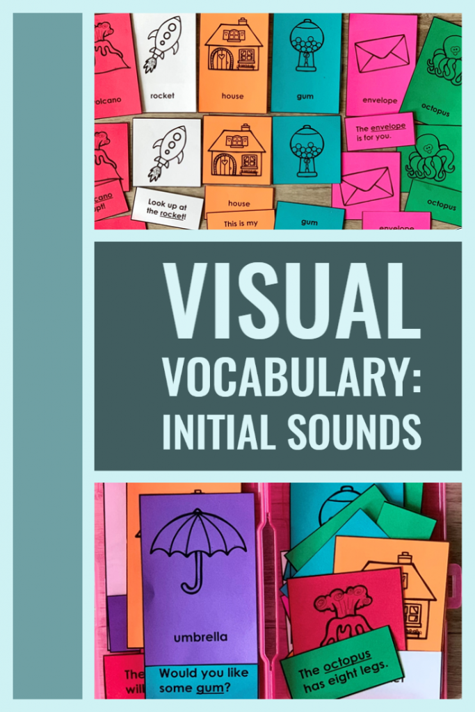 Alphabet Visual Vocabulary Cards - Positively Learning