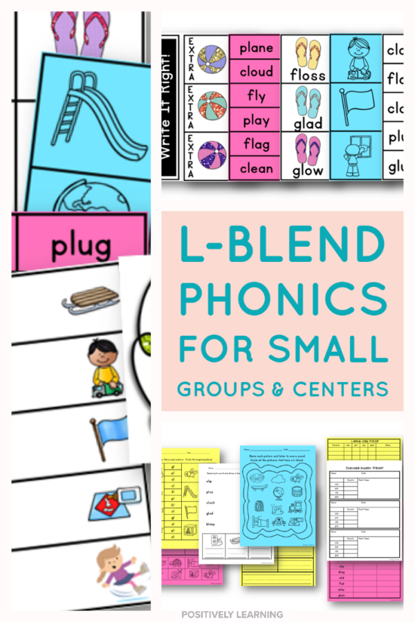 L-Blends Phonics - Positively Learning