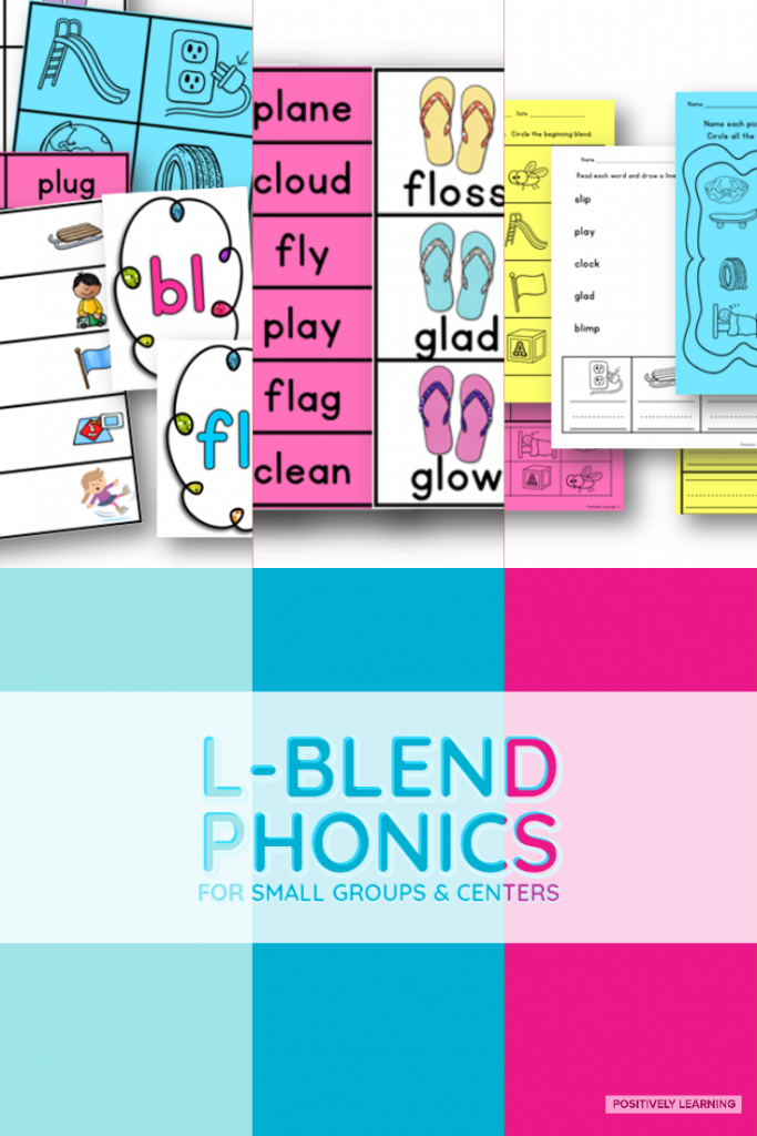 L-Blends Phonics - Positively Learning