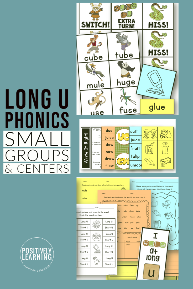 Long U Phonics - Positively Learning