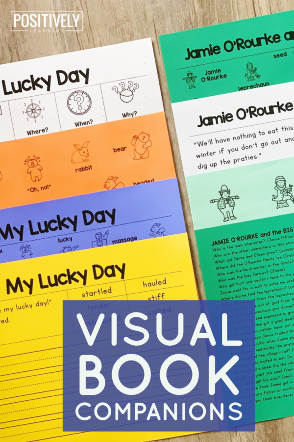 March Visual Book Companions - Positively Learning