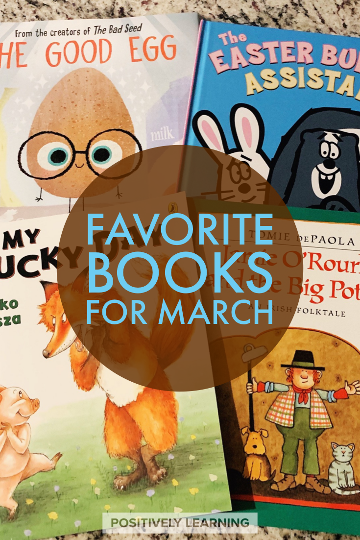 March Visual Book Companions - Positively Learning